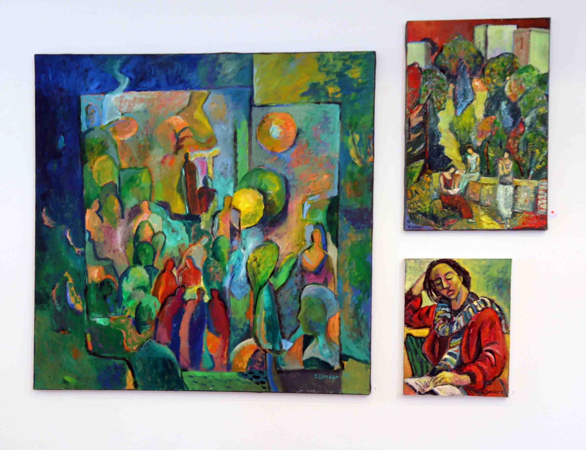 Ausstellung „Menschen“ von Brigitte Zander zum 25. Jubiläum des ...